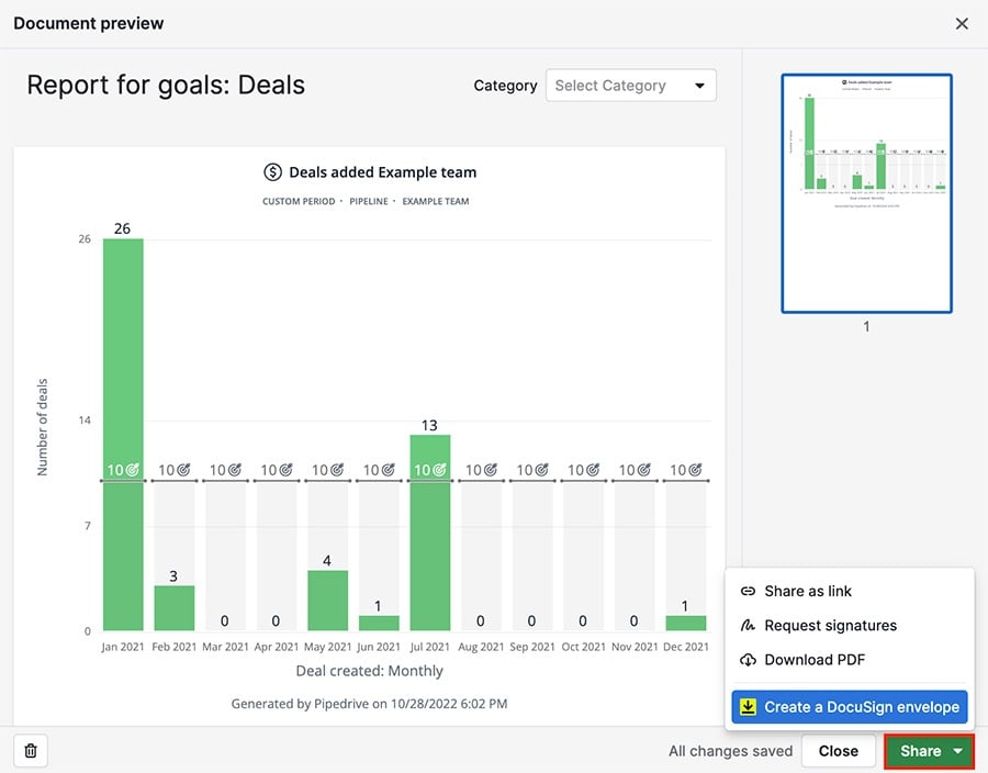 Pipedrive integration: DocuSign - Knowledge Base | Pipedrive